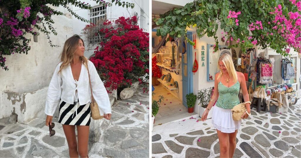 Greece Travel Outfits for Women: All Seasons Style Guide